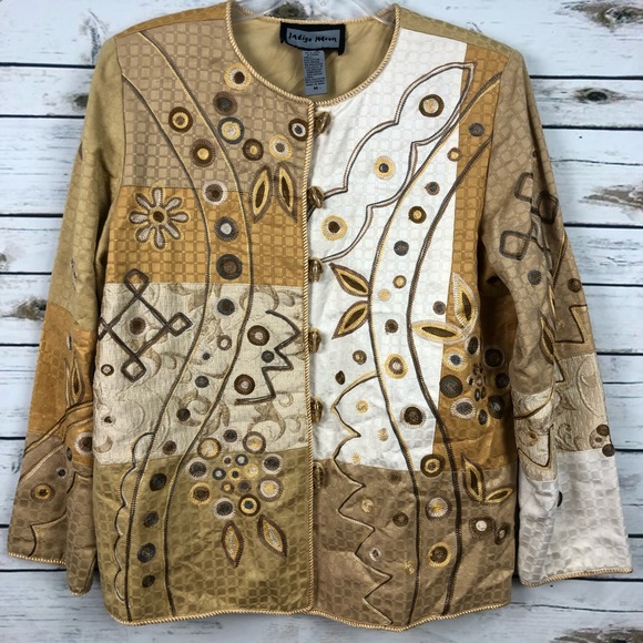 indigo moon | Jackets & Coats | Indigo Moon Size Medium Lined ...